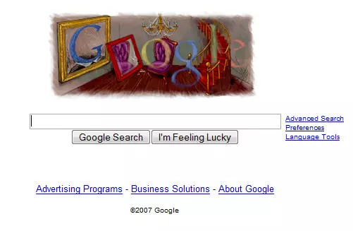 ໂລໂກ້ Google Halloween 2007