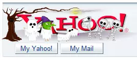 Yahoo Хэллоуин 2007 логотипі