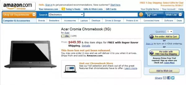Chromebook 日：您終於可以購買一台 Google Chrome OS 計算機（有點） 22516_3