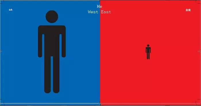 est v vest concepte de societate ilustrate