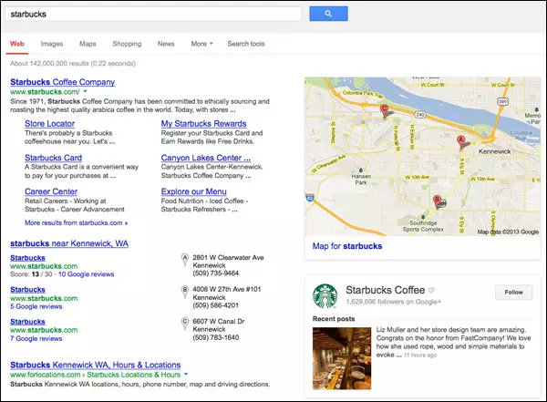 google-starbucks- ئۈستەل يۈزى