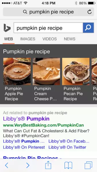 pumpkin pie recipe search bing
