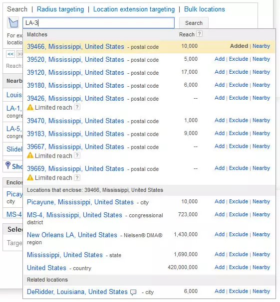 Google AdWords LA-3 armanc dike