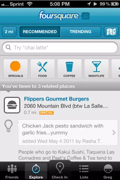 Foursquare Hires Sr. Google Engineer For Search-Related Efforts 22968_2