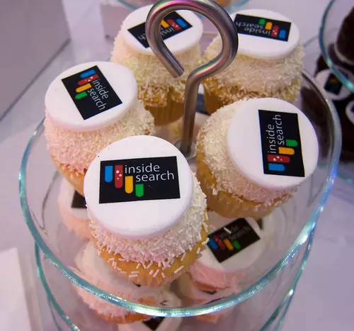 Google inde i søg cupcakes