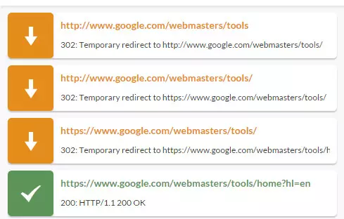 Google 302 waxa ay u jihaysaa agabka maamulaha mareegaha Google marka aad u wareegayso HTTPS