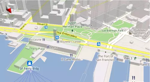 Google Maps på Android Go 3D og offline 24625_2