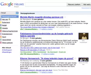 Google Appel mislykkes: Den belgiske avis ophavsretssag opretholdt 24764_1