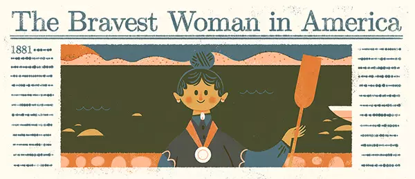 Ida Lewis Google doodle marque le 175e anniversaire de la 