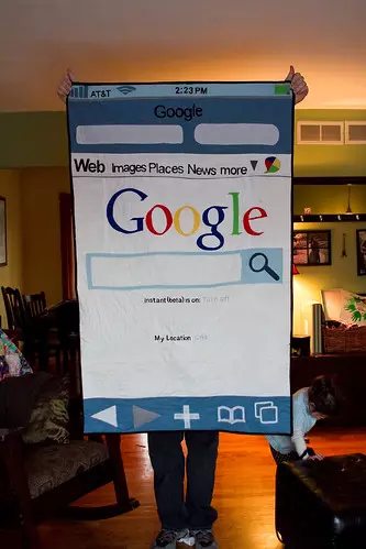 Завивка за iphone на Google