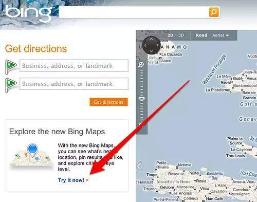 Bing नकाशे