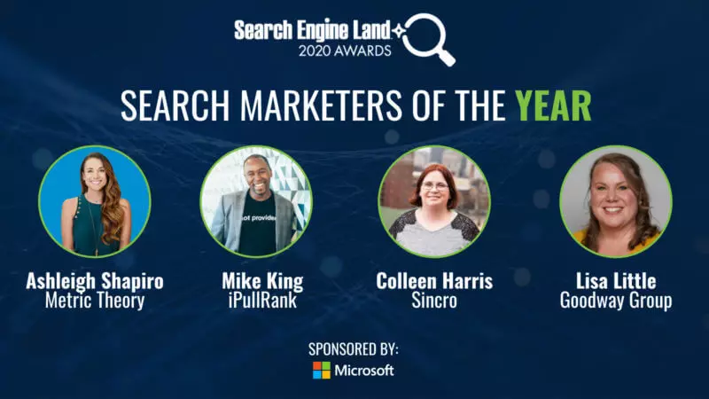 Himamata ang 2020 Search Engine Land Awards nga mga mananaog, Search Marketers of the Year 2599_1