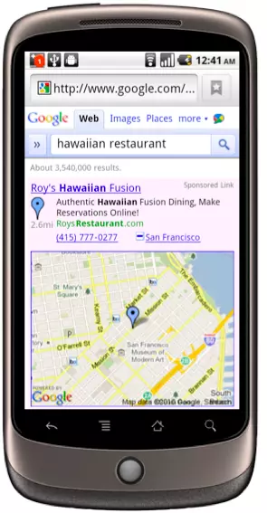 Roy's Restaurants vede un enorme ROI dalla campagna di ricerca su dispositivi mobili locali 26032_1