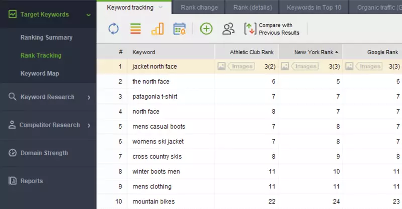 Como comprobar os resultados da busca de Google para diferentes localizacións 2664_14