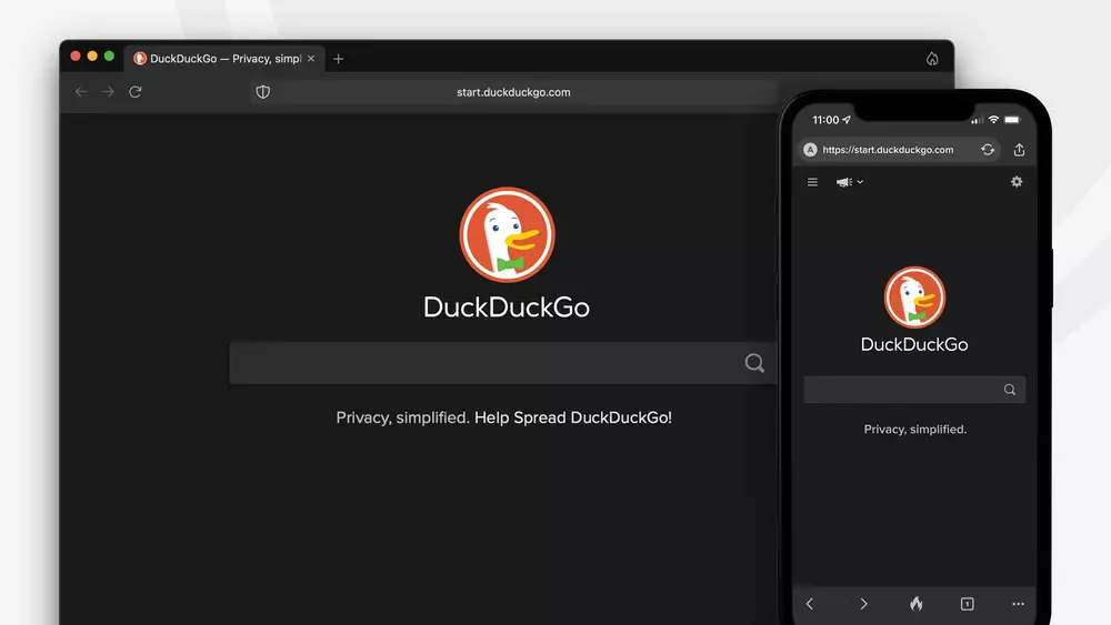 DuckDuckGo כדי להפעיל דפדפן שולחני