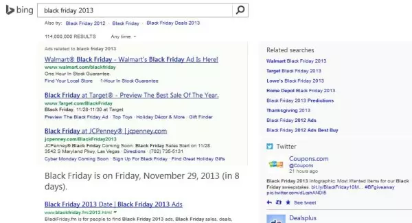 black Friday 2013 mbayar asil panelusuran bing iklan