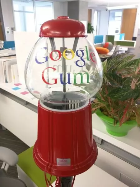 Google Gum Ball Machine