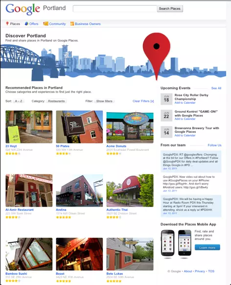 Google City Sites-ს შეუძლია კონკურენცია გაუწიოს Yelp-ს, ონლაინ ყვითელ გვერდებს 27432_2
