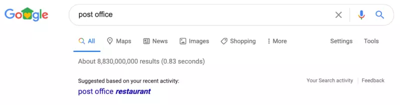 Google suggereix cerques basades en l'activitat recent dels usuaris 2810_4