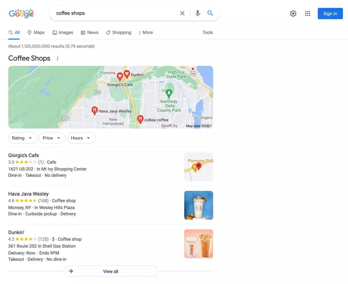 Google lanza un nuevo mapa e interfaz local en la búsqueda 2818_2