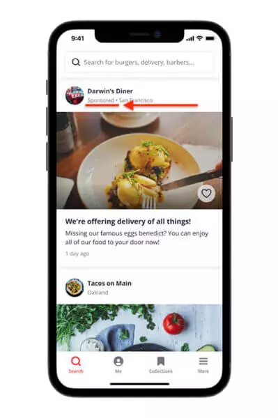 Der neue Home-Feed von Yelp sieht aus wie eine bestimmte beliebte Social-Media-App 3043_2