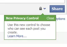 Facebook Update Предупреждение за поверителност