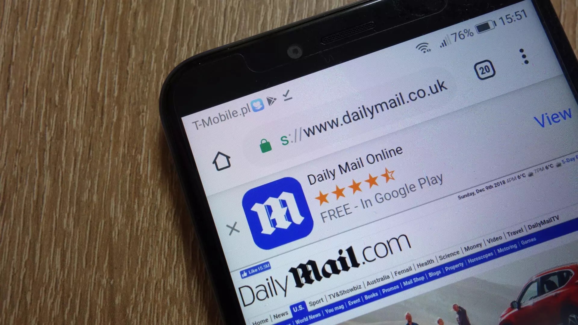 Daily Mail SEO inoti saiti yakarasika yakakura mushure meJune Google update, inobvunza nharaunda rubatsiro