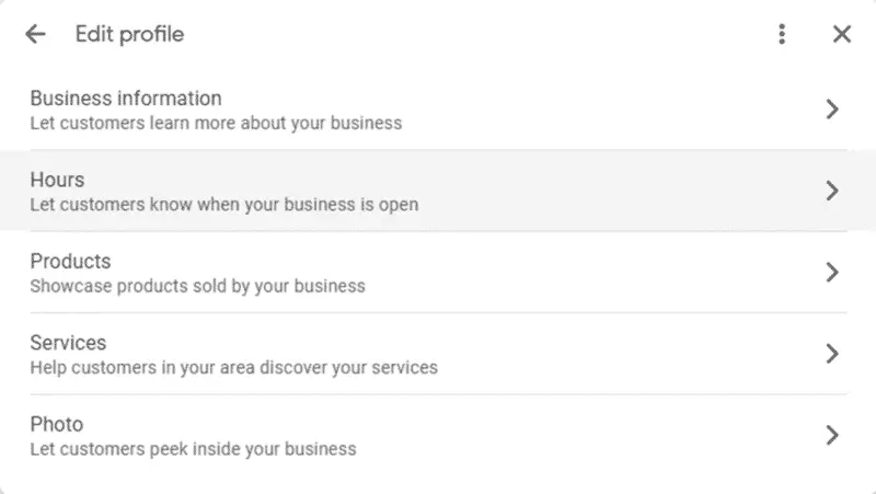 Kā pārvaldīt un rediģēt savu Google uzņēmuma profilu Google meklēšanā 314_6