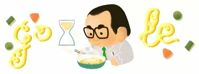 Doodle Momofuku Ando