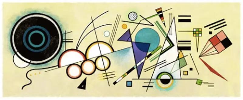 Google doodle Wassily Kandinsky 800