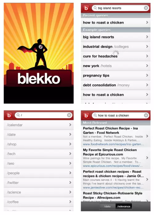 Blekko lanza aplicacións móbiles para iPhone e Android 32717_1