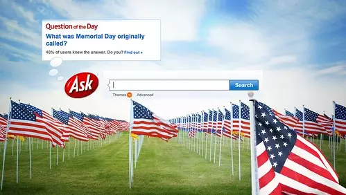 Ask.com á Memorial Day