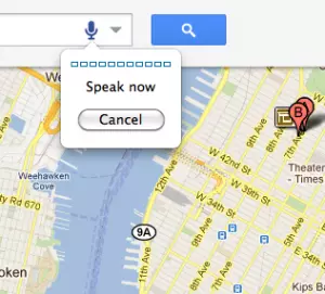 Google Maps -- اکنون با جستجوی صوتی