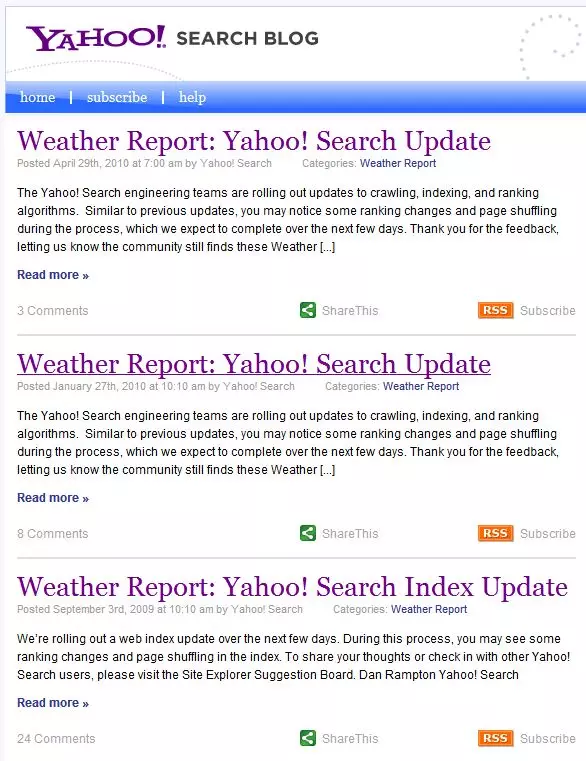 Nibalik na sila! Ang Google Nag-isyu sa Weather Report Para sa Panda Update 3499_2