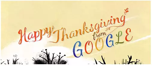 Isang Round Up Ng Mga Homepage at Logo ng Search Engine na May Temang Thanksgiving Ngayon