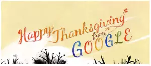 Google Thanksgiving logo 2013