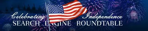 Search Engine Roundtable 4th Of July Logo 2009