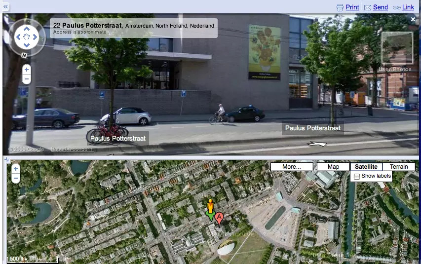 Google Żid Aktar View Street Fir-Renju Unit u l-Olanda, Direttorju Kanadiż joffri 'Street View' differenti