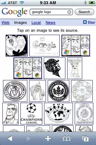 iPhoneలో Google చిత్ర శోధన