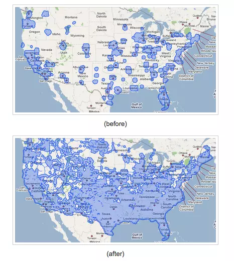 Roundup fan pleatslik nijs: Google slút LBRR, dûbele dekking fan G-Maps, Yelp-updates iPhone-app en giele siden ôf 35687_1