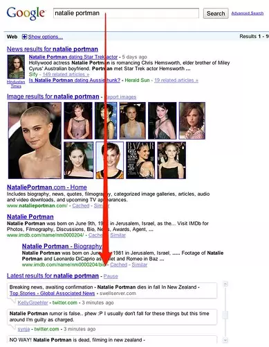 natalie portman - Vyhľadávanie Google