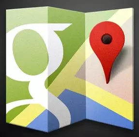 Google Maps -kuvake suurempi