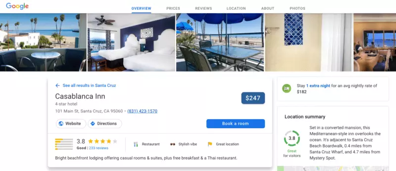 Was bedeutet Google Hotels für Online-Buchungsseiten? 3721_2