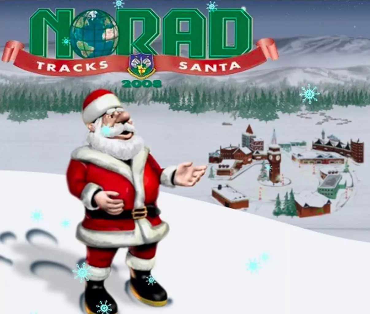 Google y NORAD se unen nuevamente para Santa Tracking 2008