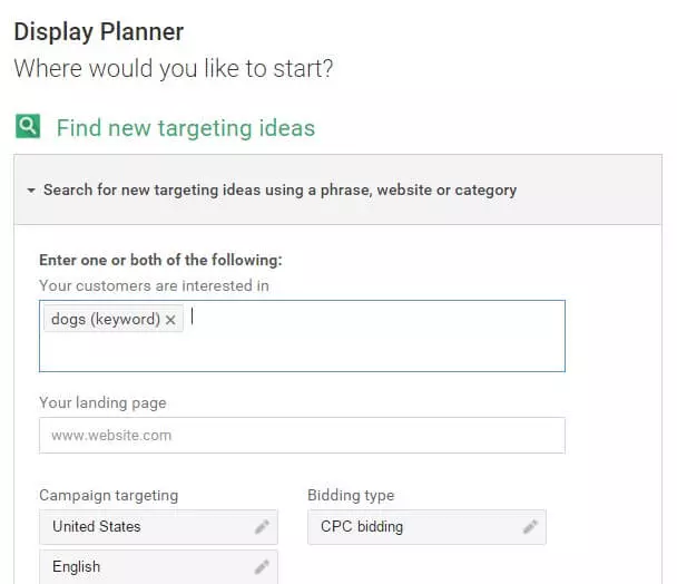 Google-display-planner-enter-keyword