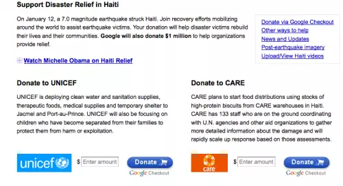 المزيد من موارد الإغاثة في حالات الكوارث في هايتي