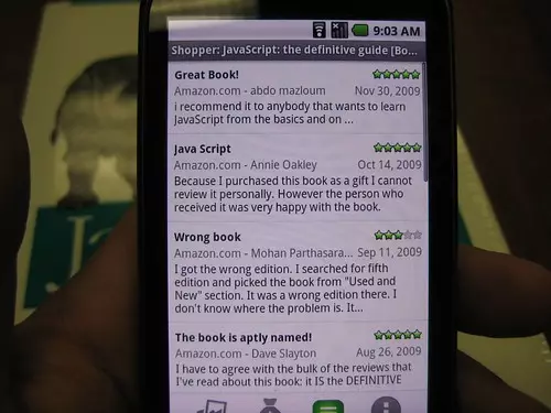 Google Shopper per a Android