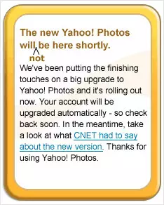 Farvel Yahoo Photos; Yahoo elsker Flickr More