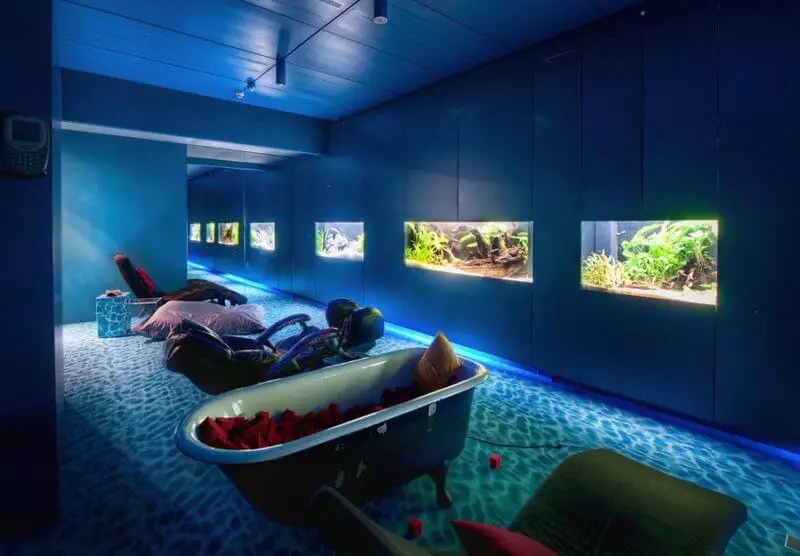Sich a Fotoen: Google Aquarium Badewanne Raum, hängend Bubbles & Sports Geriicht 39084_1