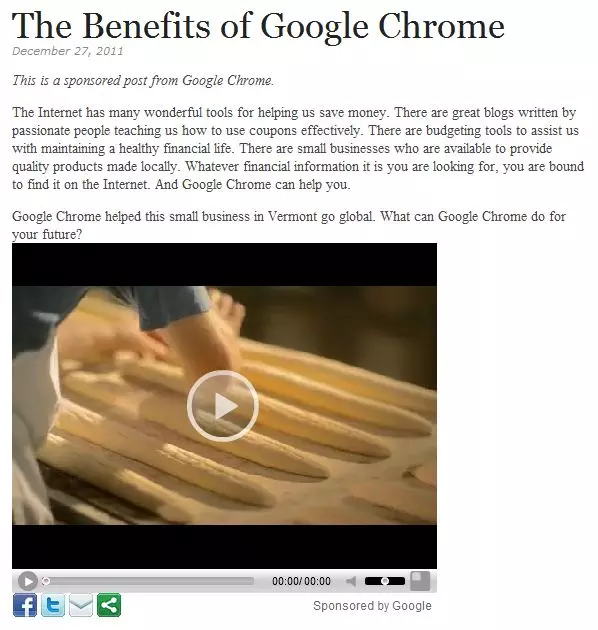 Google's Jaw-Dropping Yatewe inkunga yo Kwamamaza kuri Chrome 3915_6